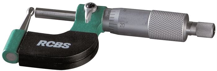 RCBS MICROMETER FÜR HÜLSENHALS zum Messen der Wandstärke | 258108