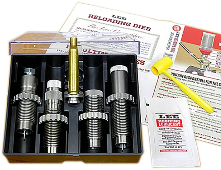 LEE TARGET-MASA 9mm Para 4teilig Hartmetall mit zusätz. Tapercrimp