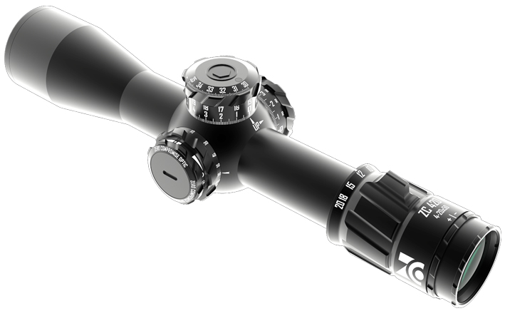 ZC OPTIC ZF 4-20X50 Abs. MPCT3 schwarz, cw | MPCT3 | clockwise ( cw )…