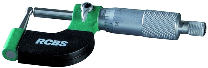 RCBS MICROMETER FÜR HÜLSENHALS zum Messen der Wandstärke | 258108